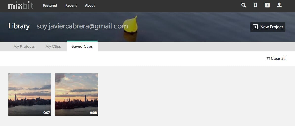 Cómo hacer videos con Mixbit
